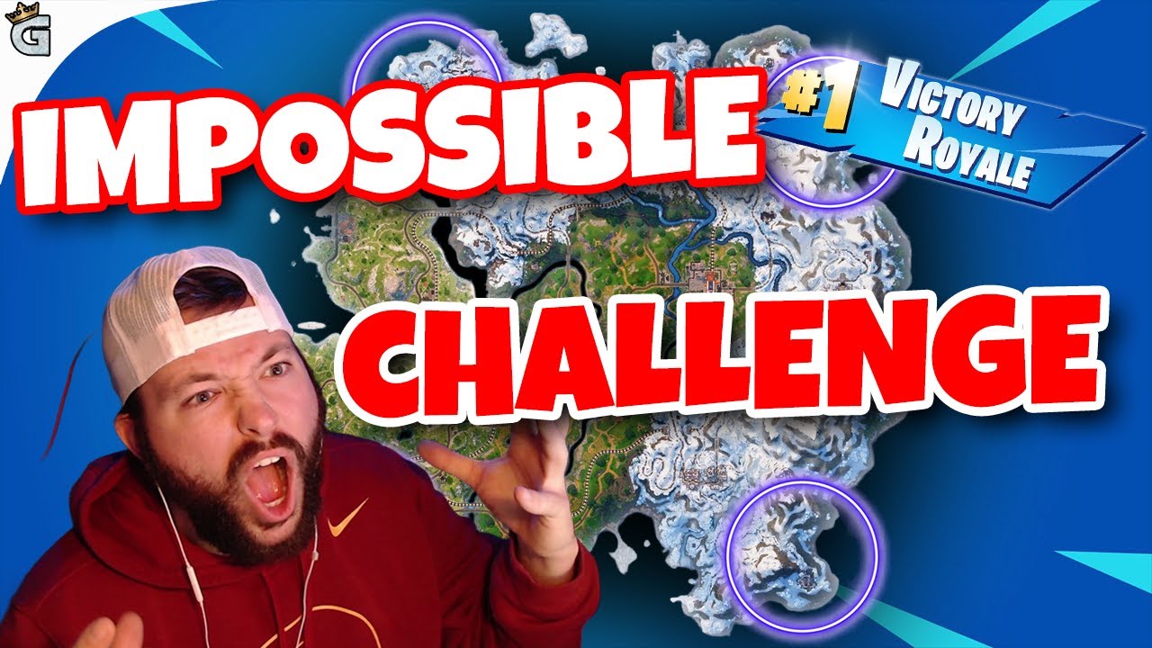 Fortnite's Hardest Challenge Ever! 4 Corner NO KILL Challenge - YouTube