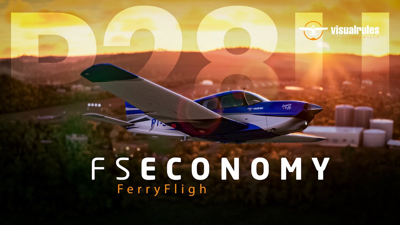 [FSeconomy] P28U Arrow V - JustFlight | VFR | FerryFlight | IVAO Online ...