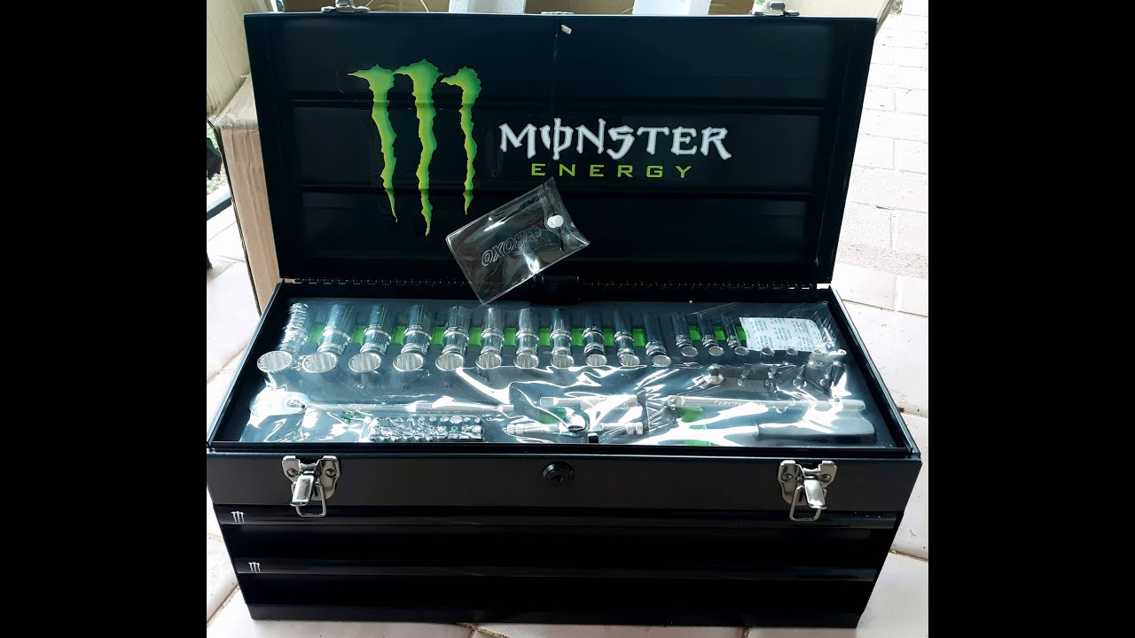 Monster Energy Tool Box. Opening. Monday, March 1 2021. - YouTube