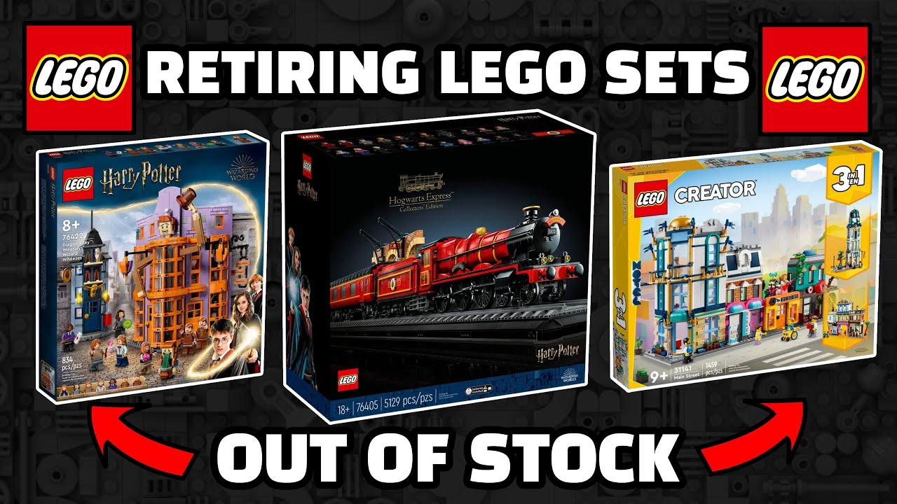 LEGO sets YOU may miss out on! | Out Of Stock LEGO Sets | Late October ...