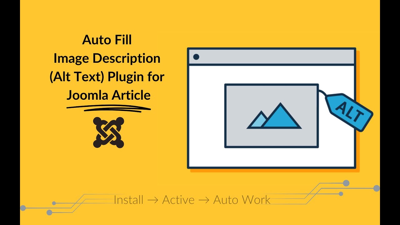 Auto Fill Image Description (Alt Text) Free Plugin for Joomla Article ...