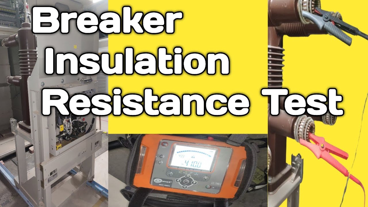 Breaker Insulation Resistance Test@omegaelectrical Step by Step - YouTube