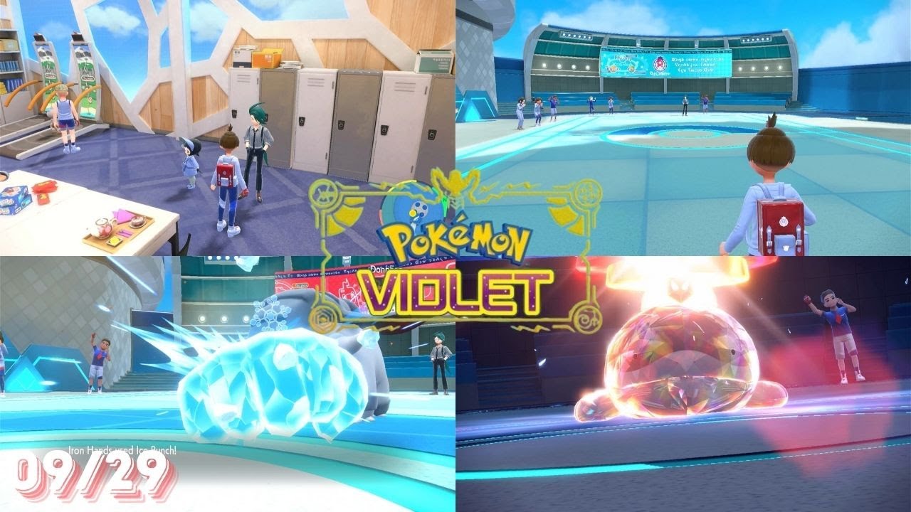 Pokemon Scarlet and Violet Blueberry Academy Battling Rika - YouTube