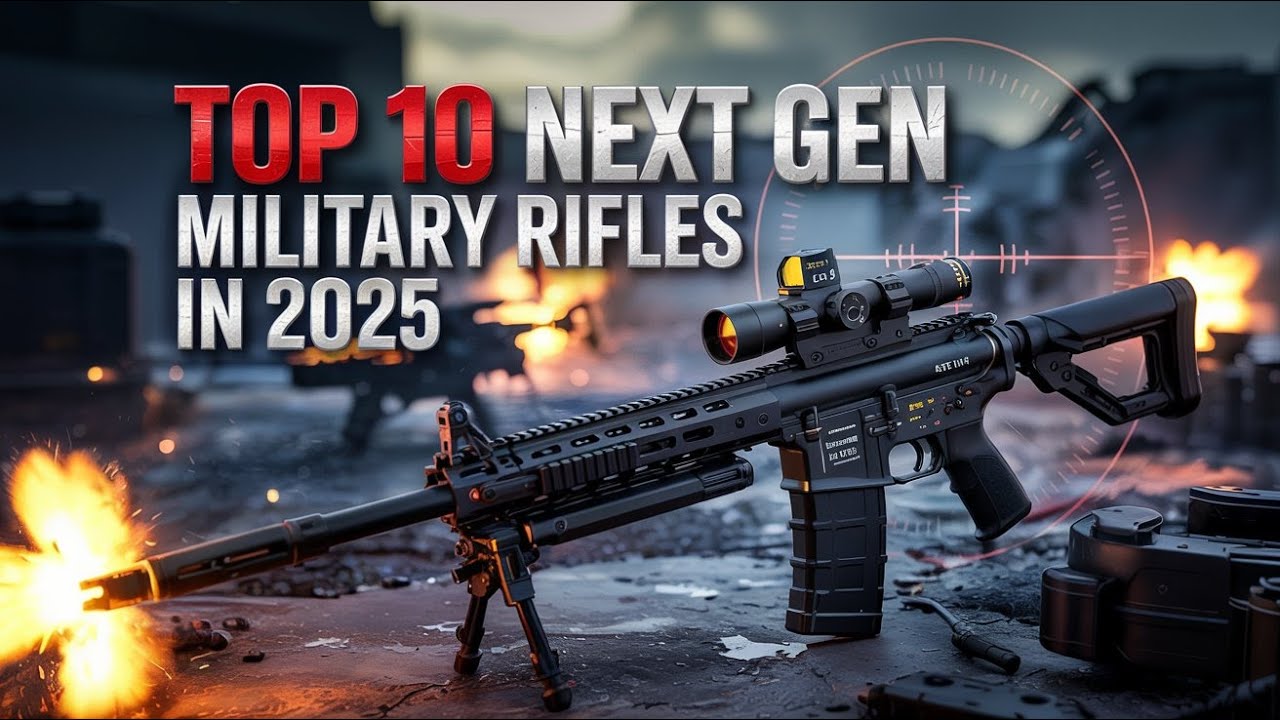 Top 10 Next Gen Military Rifles in 2025 - YouTube