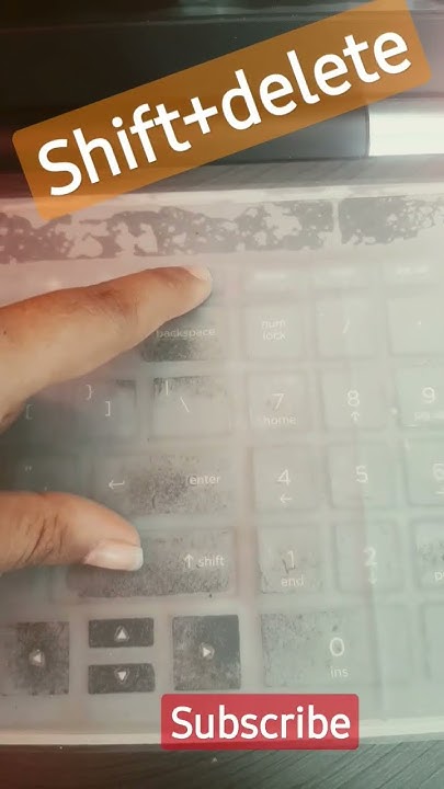permanent delete shortcut key in laptop/pc#shorts #youtubeshorts - YouTube