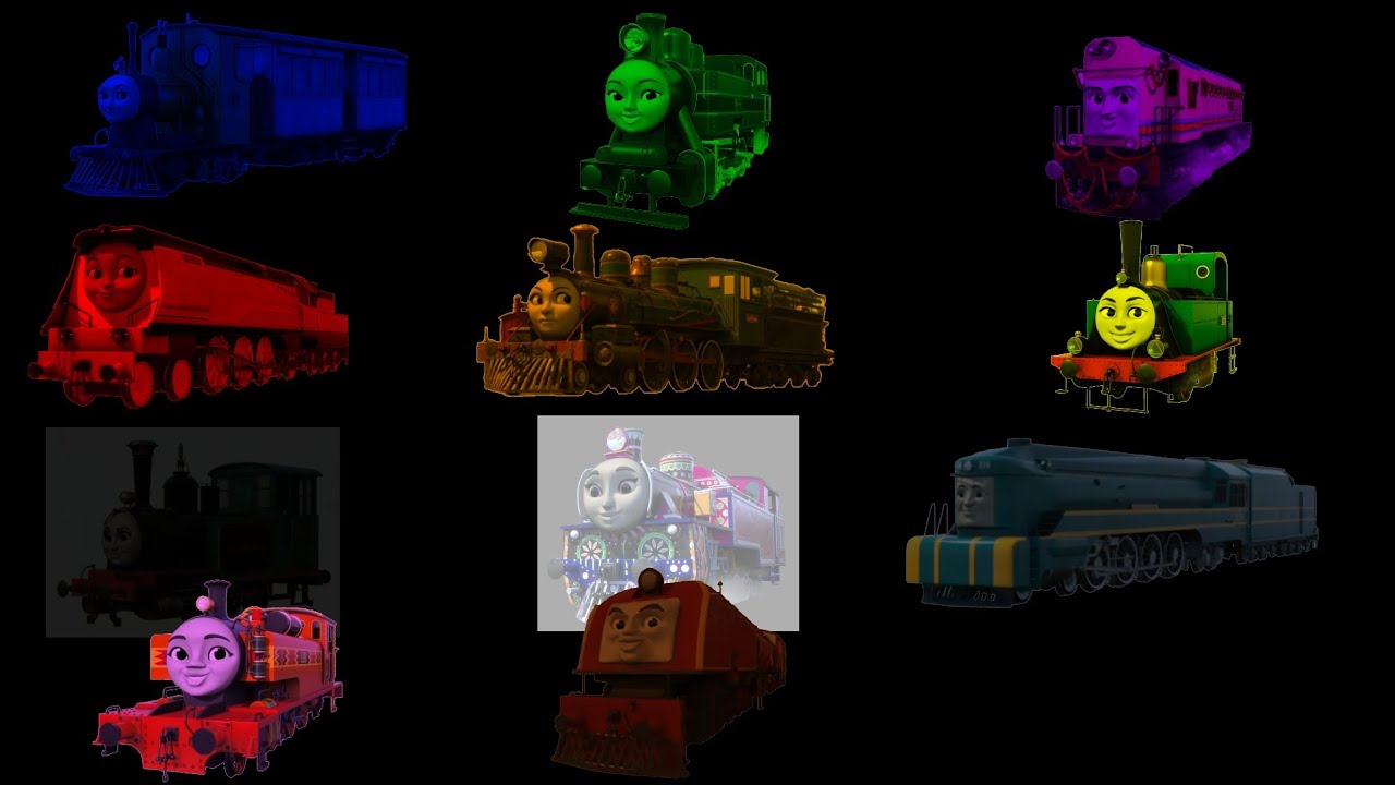 Thomas & Friends International Engine Colors - @TheKidsPictureShow # ...
