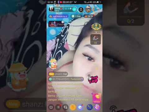 bigo live cewek cantik ngantuk keliatan itunya