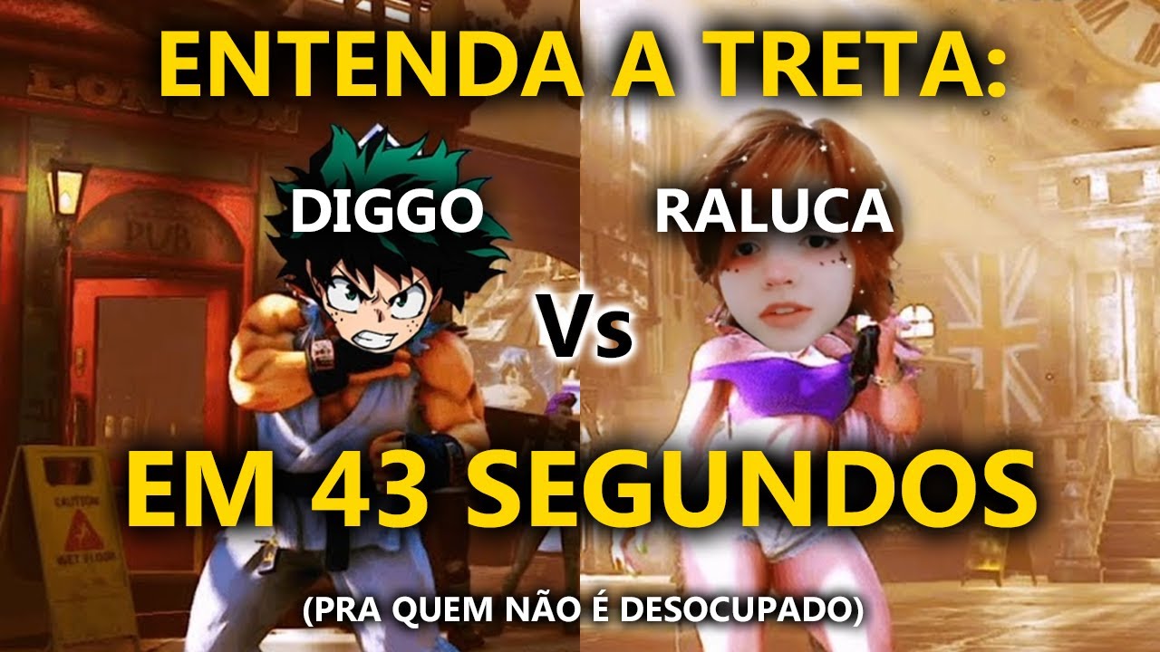 RALUCA X DIGGO EM 43seg PRA QUEM TEM MAIS O QUE FAZER - YouTube