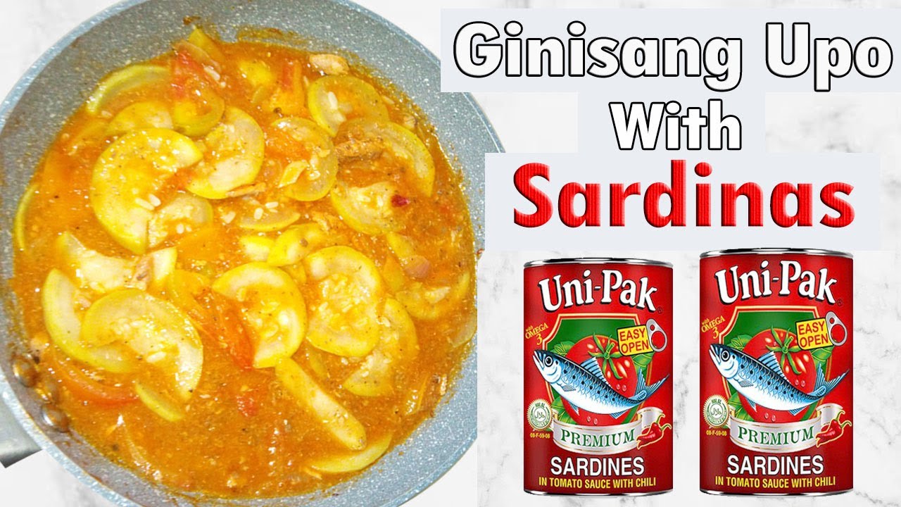 GINISANG UPO WITH SARDINES | LOCKDOWN ULAM ( EASY RECIPE ) - YouTube