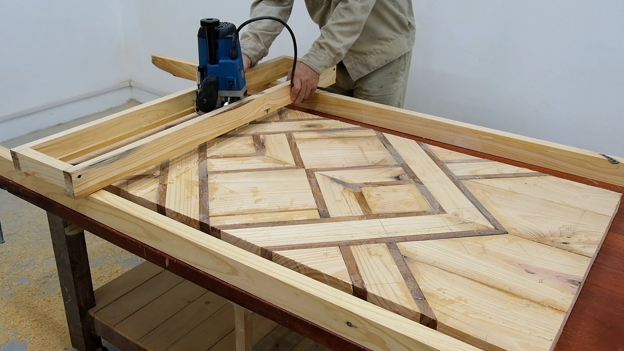 Woodworking Ideas Perfectly With The Basic Tools // Make A Table With ...