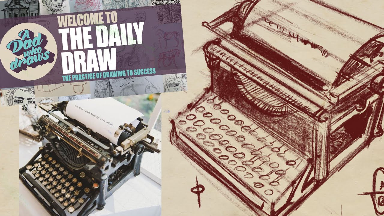 The Daily Draw - Tuesday– All things that are man made. - YouTube