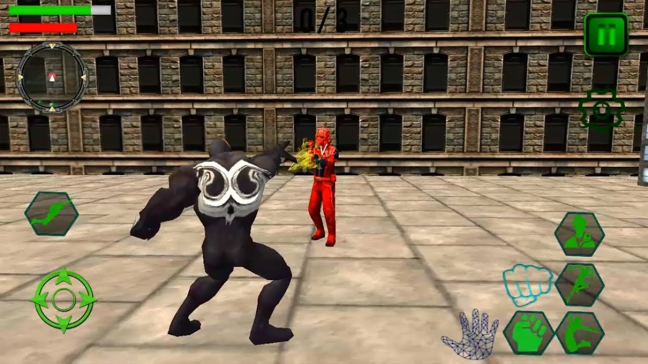 Venom Spider web hero Amazing infinity battle (by Game Brainers ...