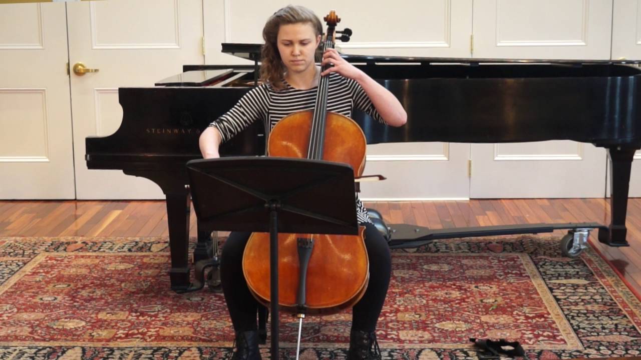 Aaron Minsky: October Waltz from Ten American Cello Etudes - YouTube