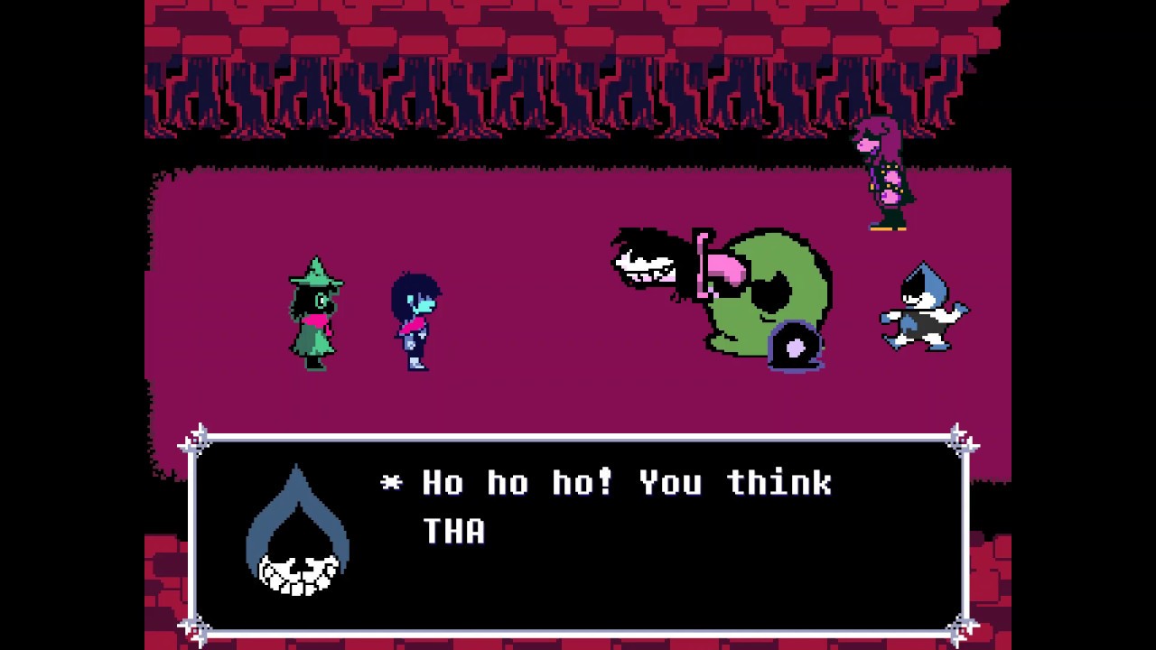 DELTARUNE | vs. Susie & Lancer - YouTube