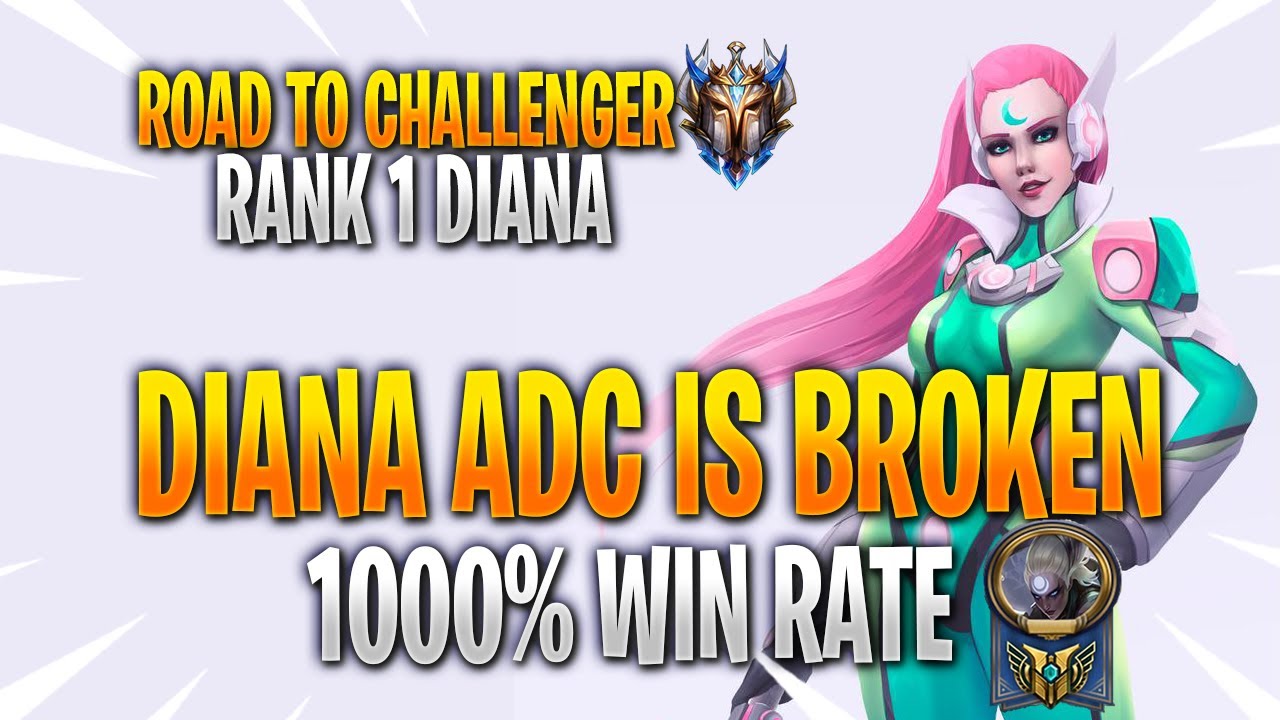 RANK 1 DIANA : STREAM HIGHLIGHTS #15 (BEST DIANA PLAYER IN THE WORLD ...