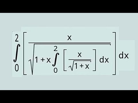 Amazing Definite Integral - YouTube