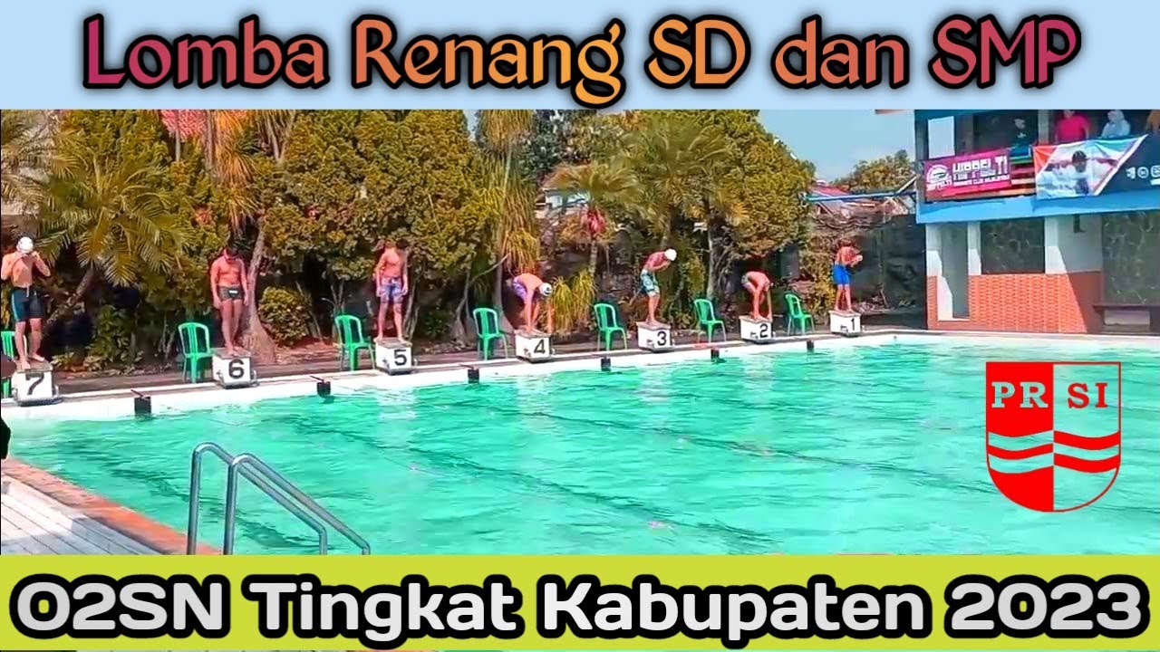 Lomba Renang O2SN SD/SMP Tingkat Kab. Majalengka Tirta Bima - YouTube