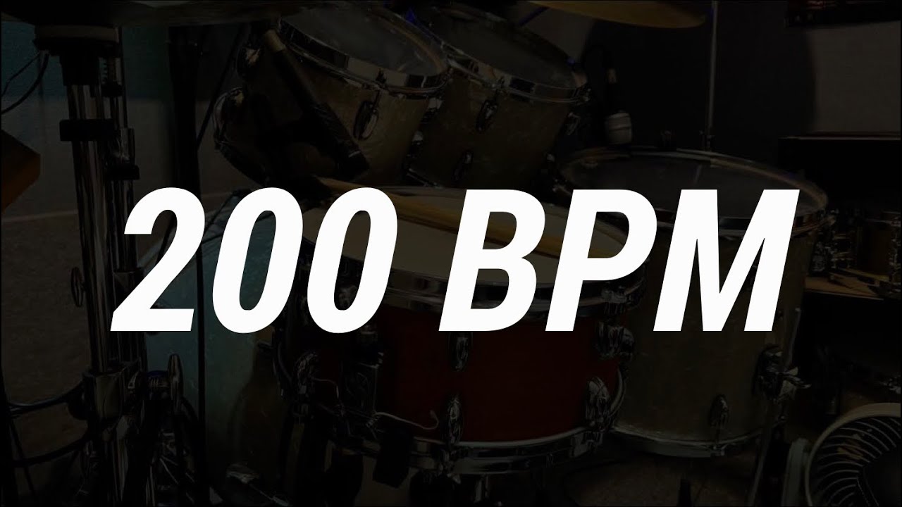 200 BPM / Metronome - YouTube