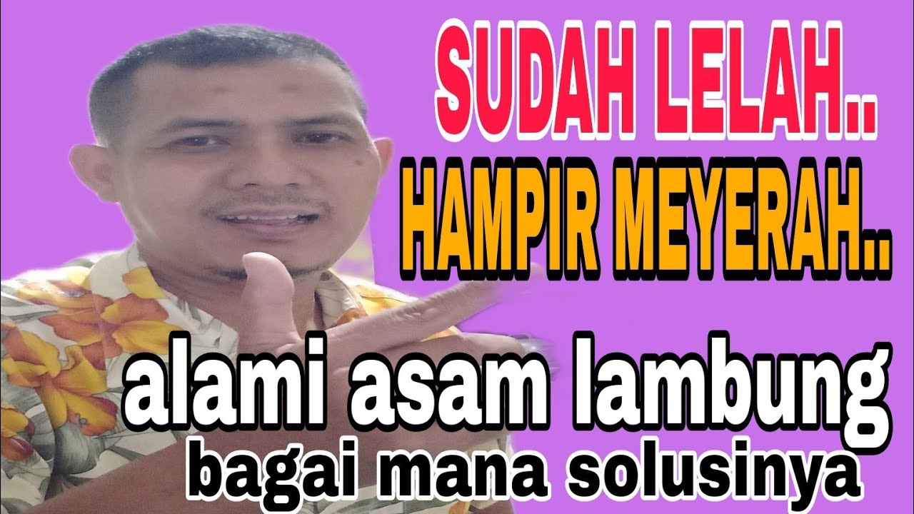 Hampir meyerah dengan penyakit ini....ini solusinya (@ deni majid ...