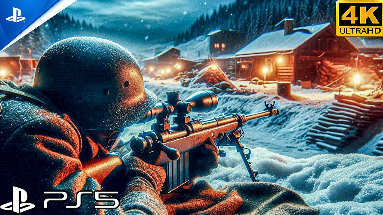 DESTROYING NAZI MILITARY BASE (PS5) Realistic ULTRA Graphics Gameplay ...