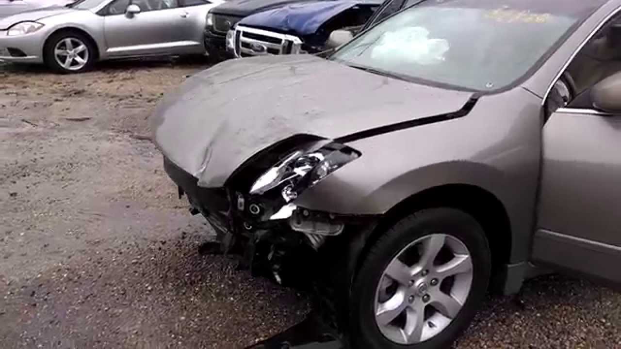 Altima Accident Aftermath - YouTube