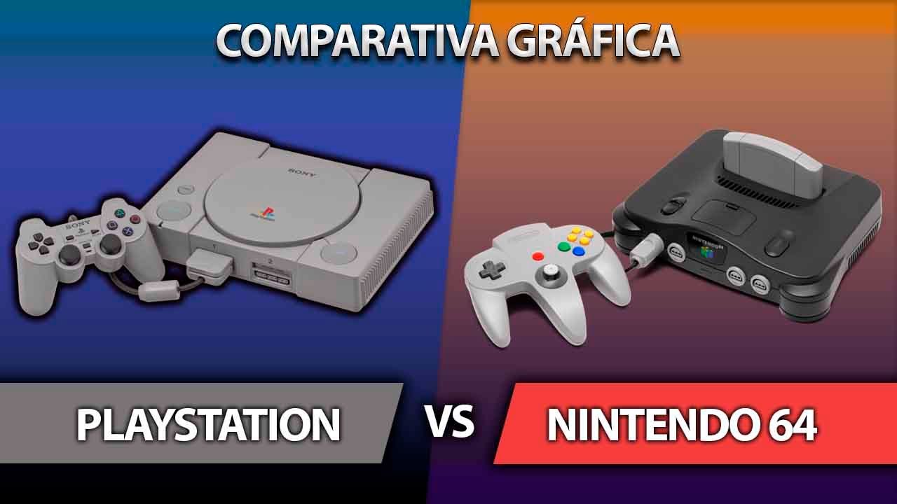 PlayStation (PS1) vs Nintendo 64 | Comparativa Gráfica | No Commentary ...