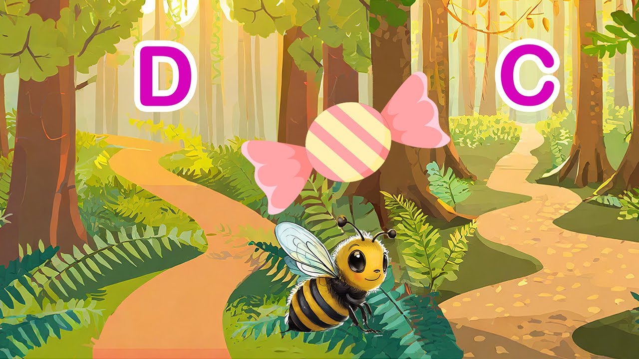 🐝 Phonics Activity Maze Game for Kindergarten & Preschoolers ...