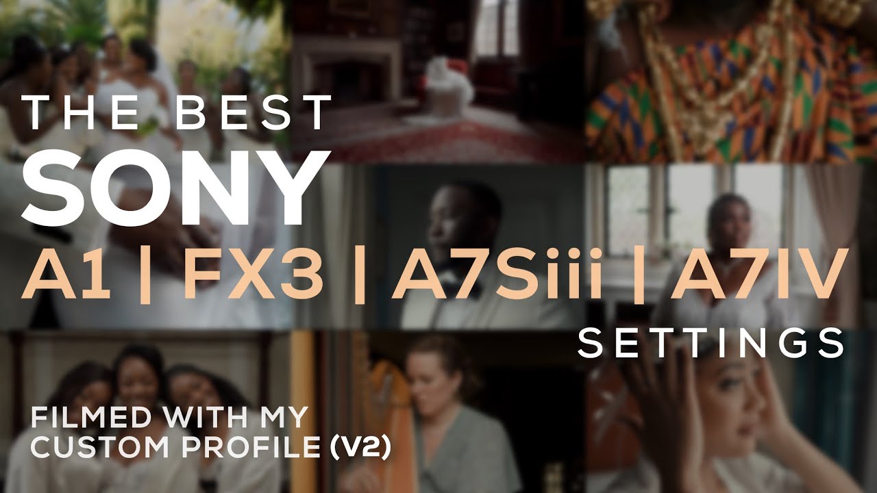 THE BEST SONY CAMERA SETTINGS - YouTube