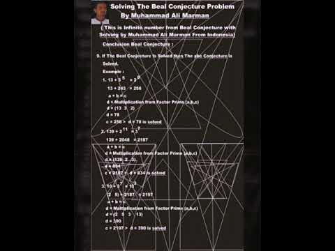 Proofing The Beal Conjecture By Muhammad Ali Marman Is Solved Part 3 ...