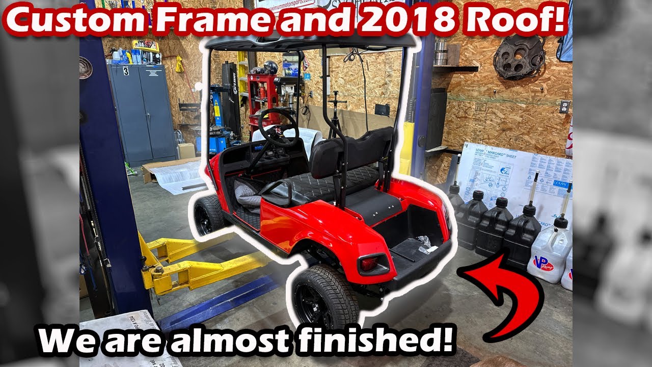 Installing The Custom Frame And 2018 Roof On The 670cc Predator Swapped ...