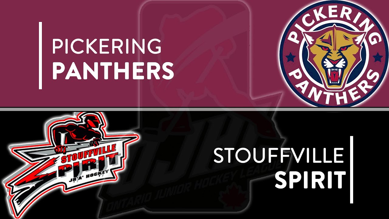 OJHL Highlights | Pickering Panthers VS Stouffville Spirit | September ...