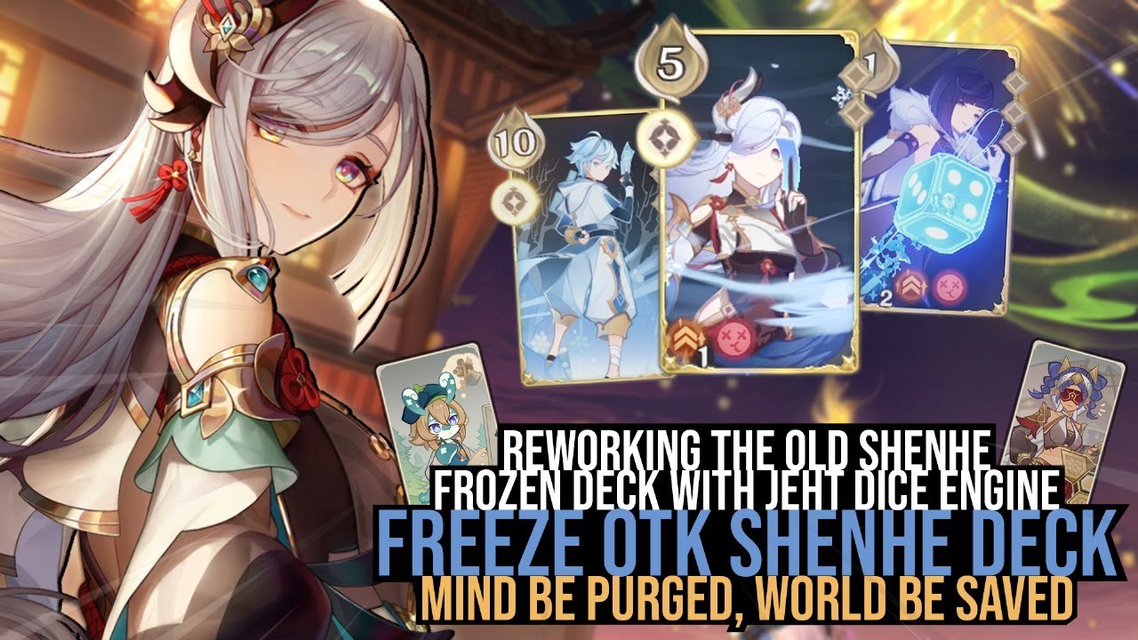 The Shenhe OTK and Jeht Clutch Gaming | Shenhe Genshin TCG | Genshin ...