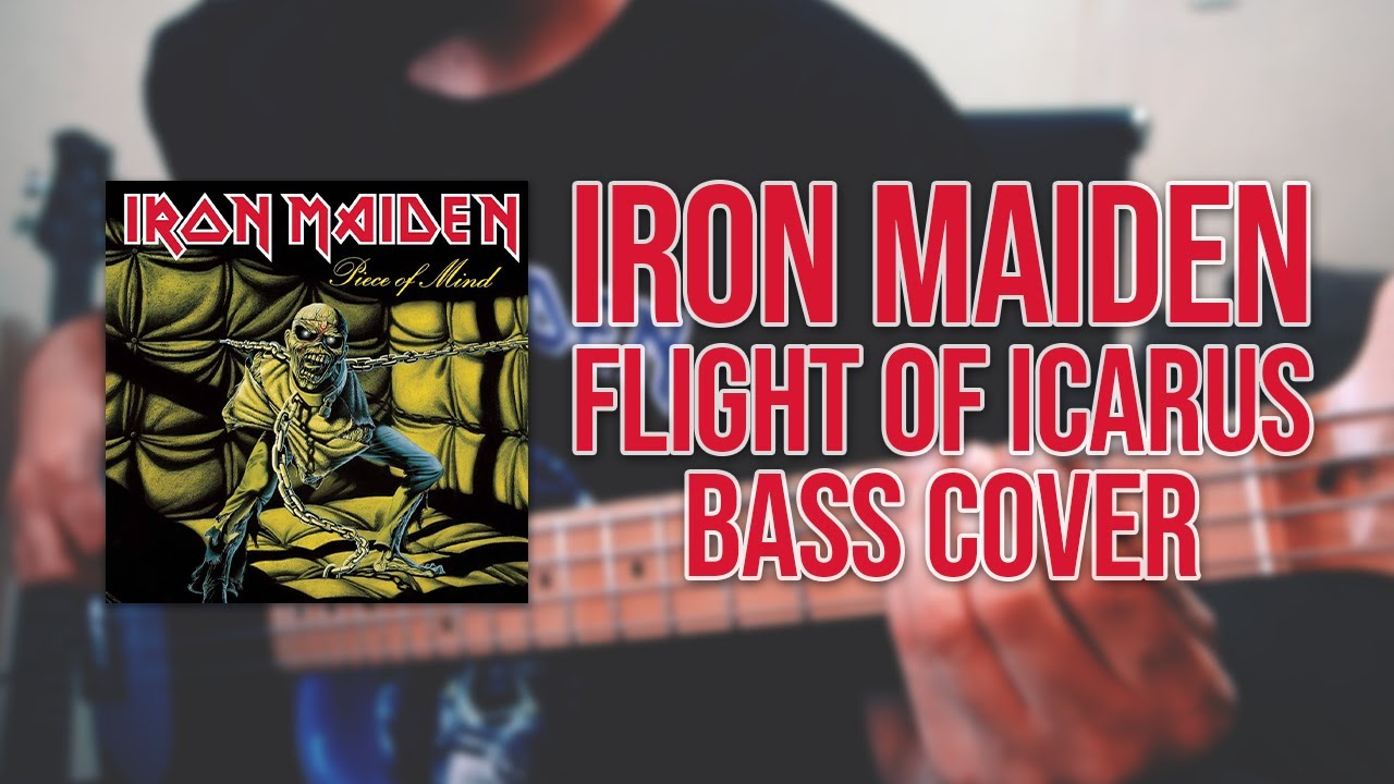 IRON MAIDEN - Flight of Icarus -Bass cover - YouTube