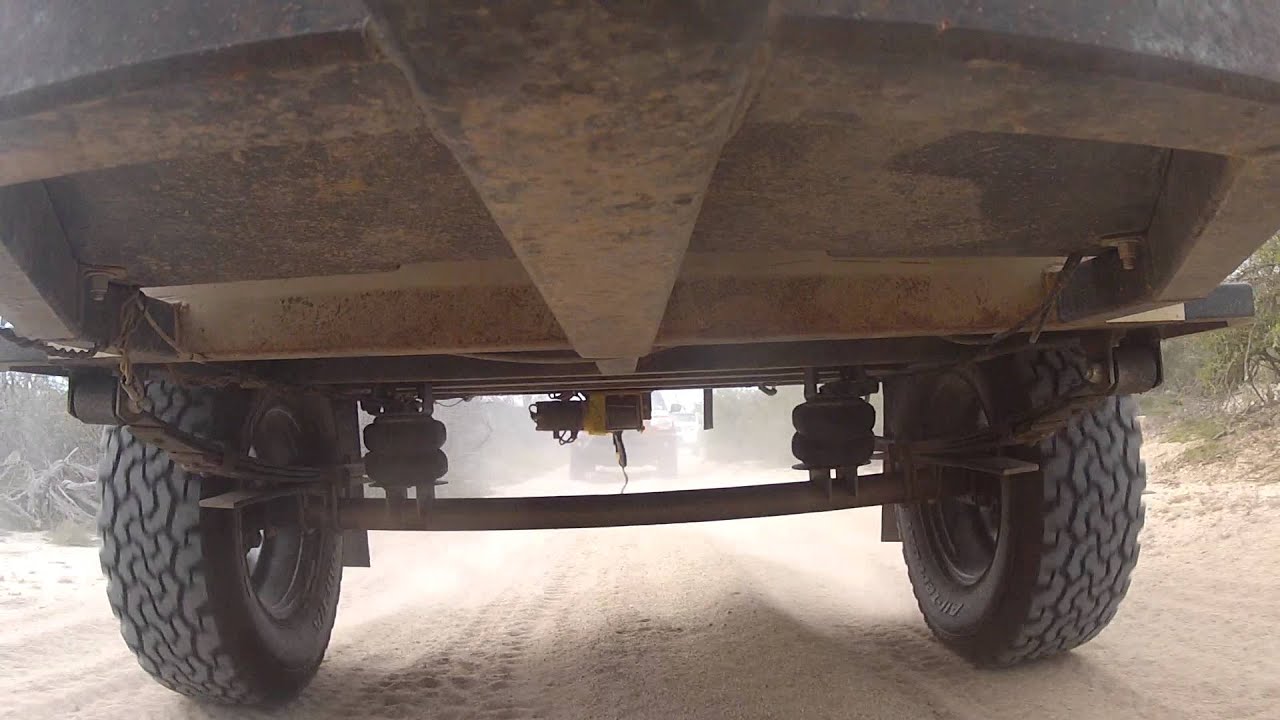 off road trailer suspension - YouTube