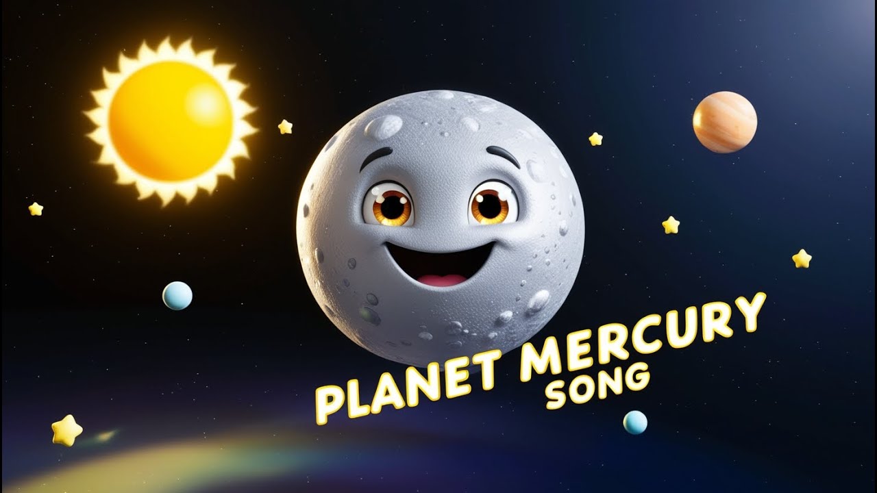 Mercury Planet Song for Kids | Solar System Songs | Learn About Planets ...