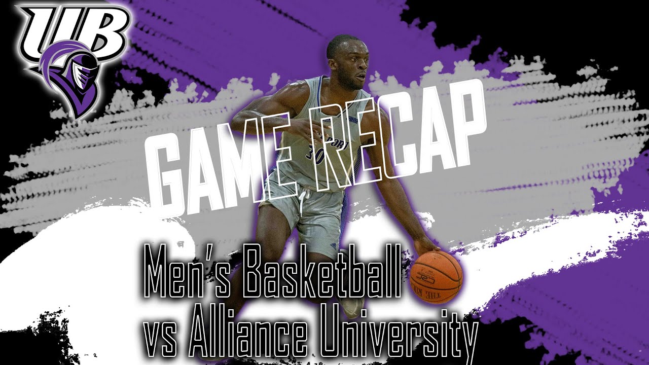 UB Men's Basketball vs Alliance University | Post Game Recap - YouTube