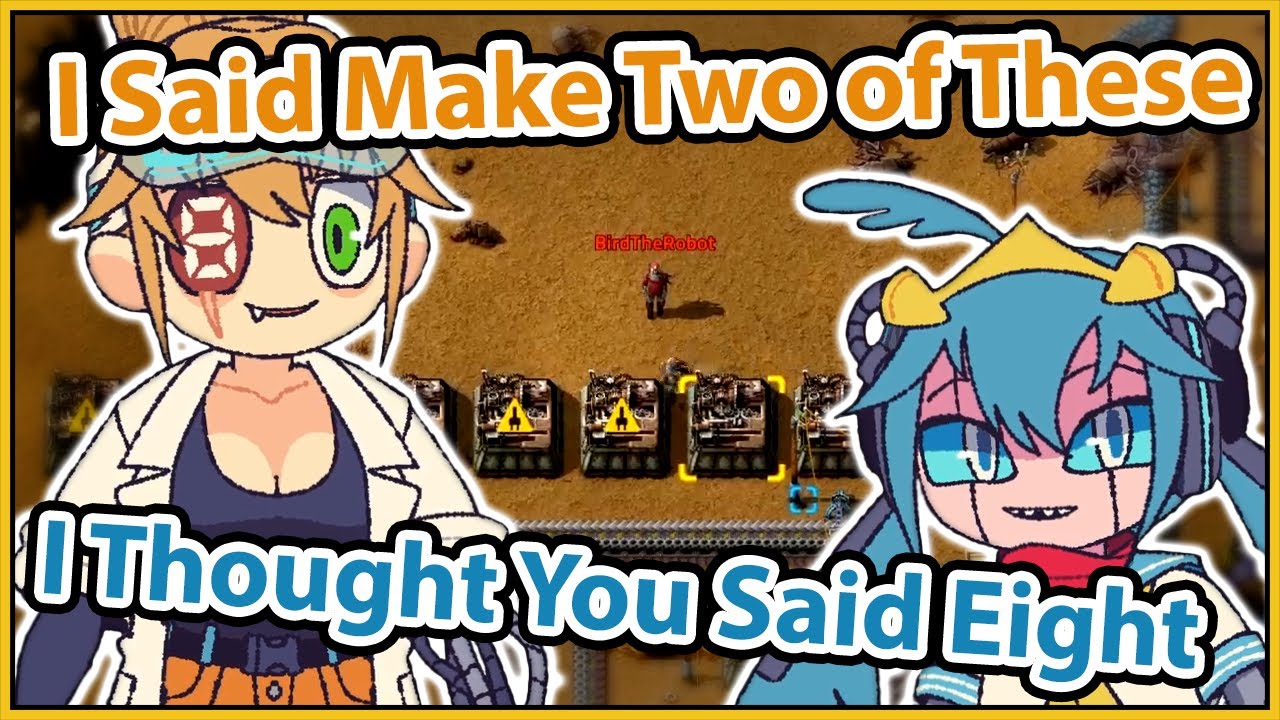 Bird is an Expert Helper in Factorio [Sigrid and Bird] - YouTube