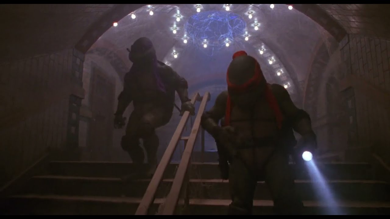 Teenage Mutant Ninja Turtles II (1991) - Turtles New Home Scene (HD ...