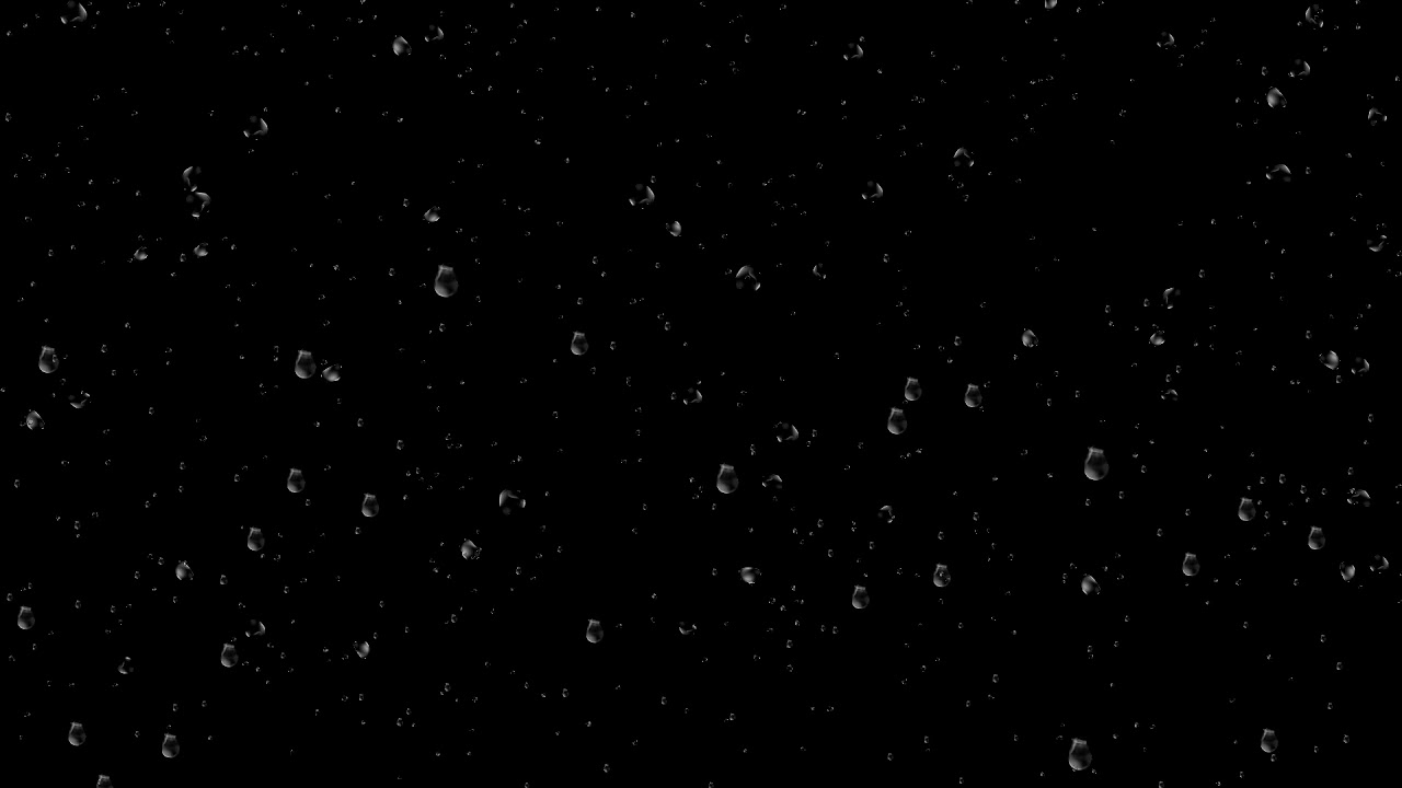 rain drop on glass || Black screen background video || black screen ...
