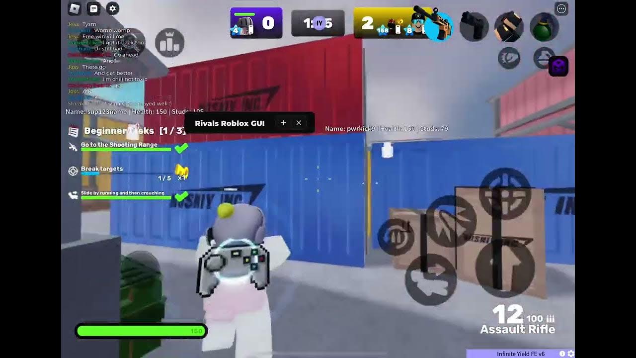 Roblox Script Showcase | Rivals | Aimbot, Esp - YouTube