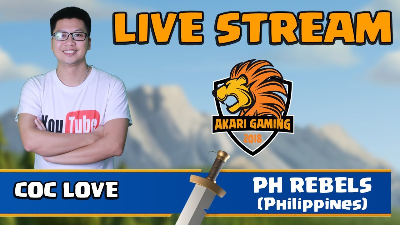 COC LOVE vs PH REBELS (Philippines) CỰC CĂNG TH14 ATTACK Clash of clans ...