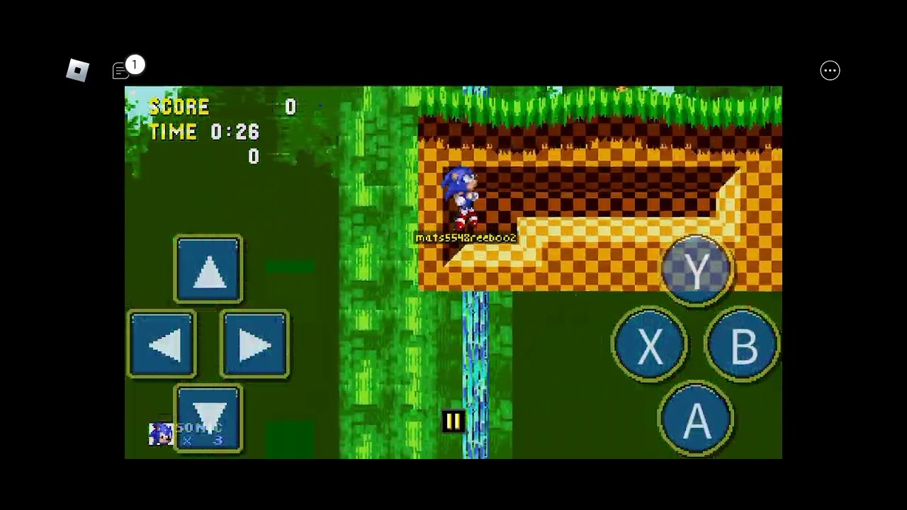 My custom levels part 1 classic sonic simulator - YouTube