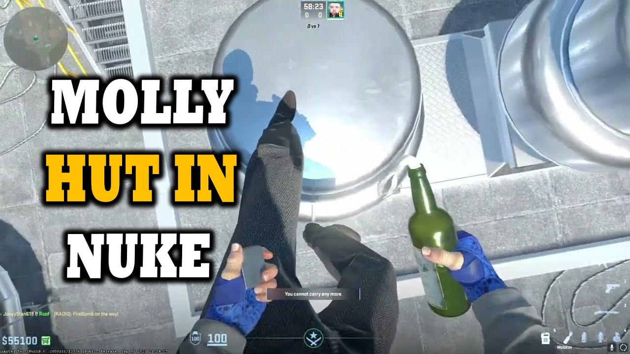How To Molly Hut in Nuke Counter Strike 2 | CS2 2025 - YouTube