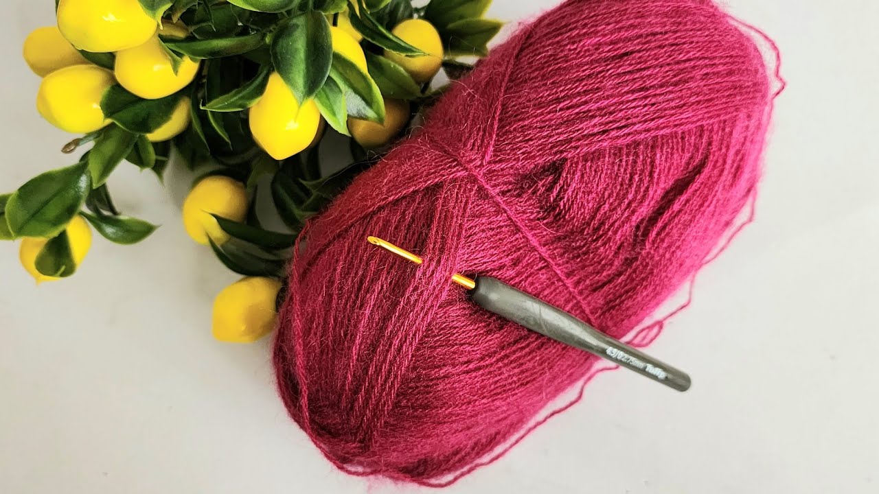 😎 LOOK HOW BEAUTIFUL! 2 LINES in total! crochet for beginners - YouTube