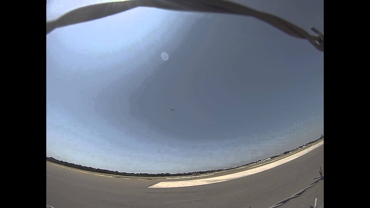 B-29 fly over modesto airport - YouTube