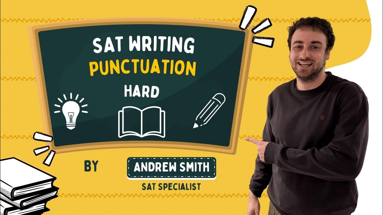 SAT Grammar: Punctuation Hard - YouTube
