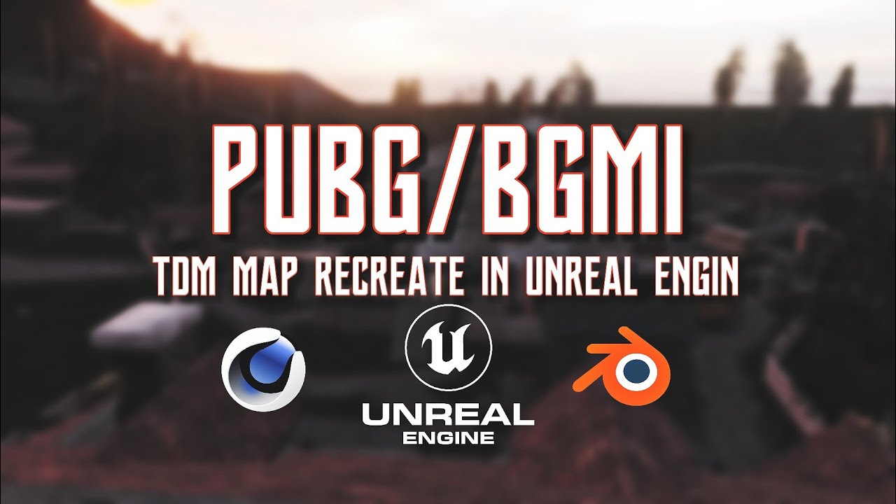 BGMI / PUBG 3D TDM MAP RECREATE IN UNREAL ENGIN #bgmi #pubg # ...