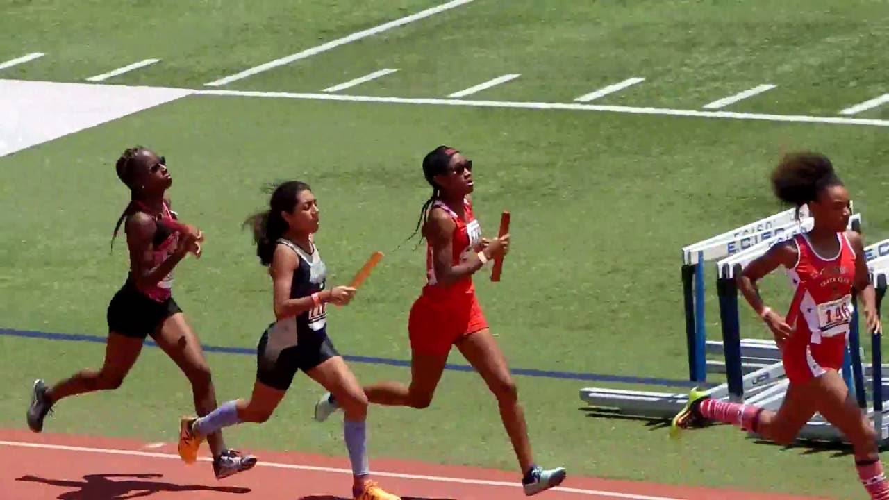 2016 USATF Region 12 Championships 13-14 Girls 4x800 Meter Relay Finals ...