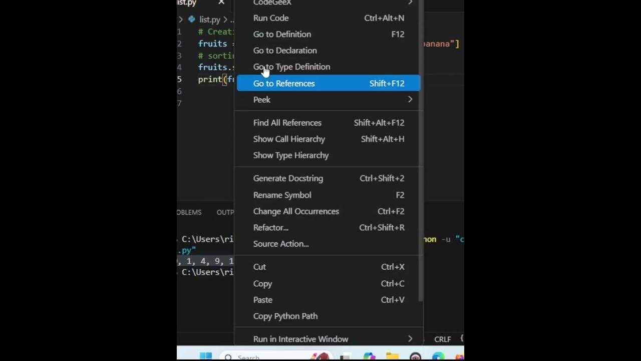 List Manipulation In Python 6 Sorting List Elements Codingtips 