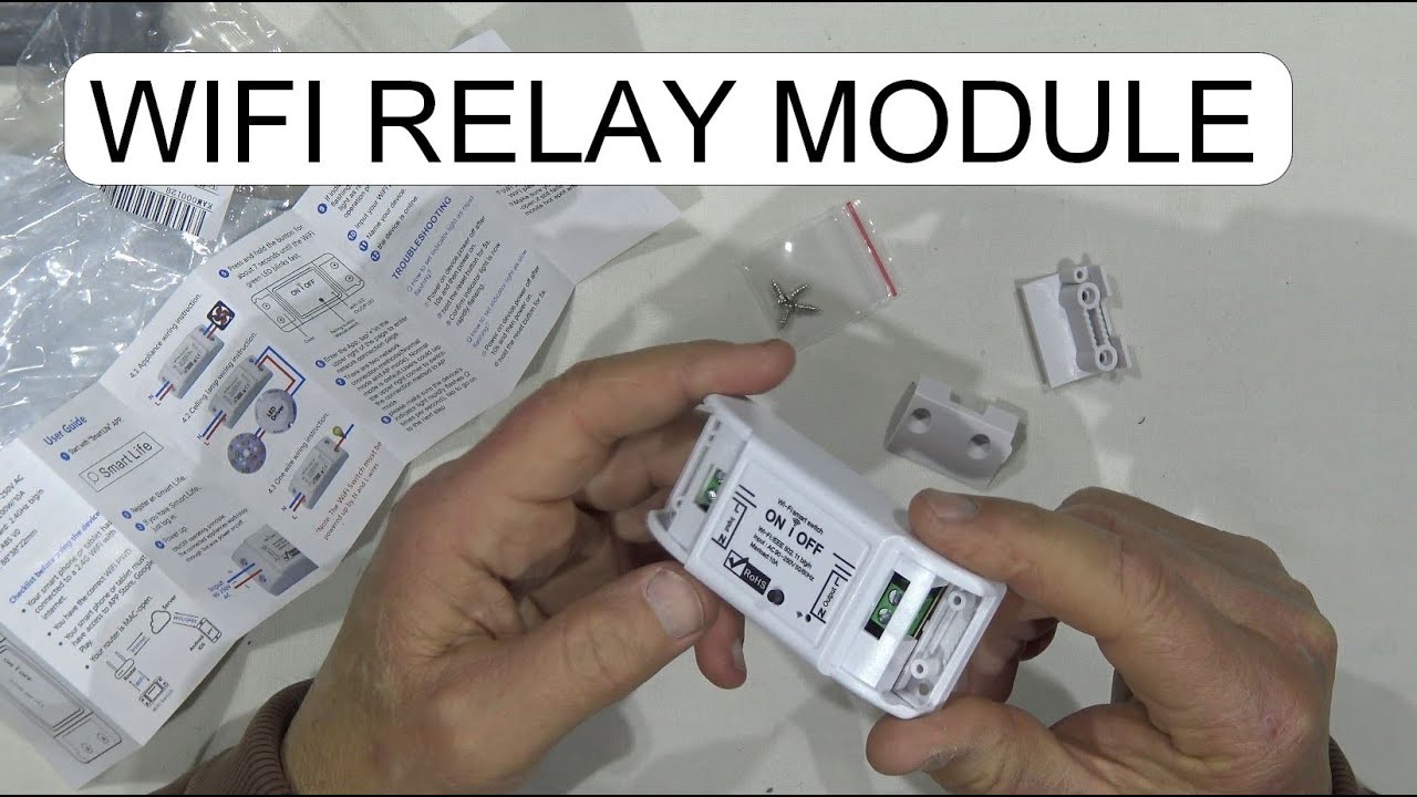 UNBOXING WIFI RELAY MODULE SCW-NF101 - YouTube